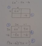 Factorising non-monic quadratics – A department’s view – Geomaths